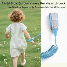 1/2pcs Upgraded Anti-Lost Baby Leash Bracelet With Key Lock ...