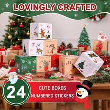 DIY Advent Calendar Boxes To Fill 24 Empty Boxes Christmas Countdown ...