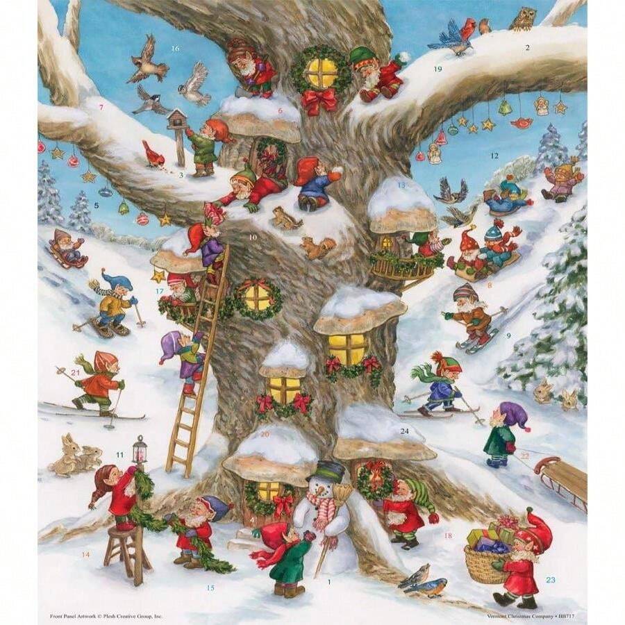 Elf Magic Advent Calendar (Countdown To Christmas) By Vermont Christmas ...