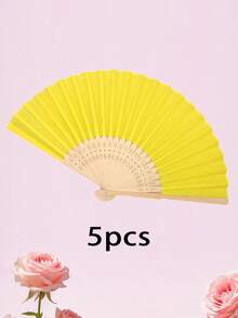 Personalized Carved Wedding Event Paper Fans, Customized Multi-Color ...