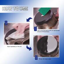 A Box Of,Large Capacity Oven And Kitchenware Cleaning Cream, A Mild ...