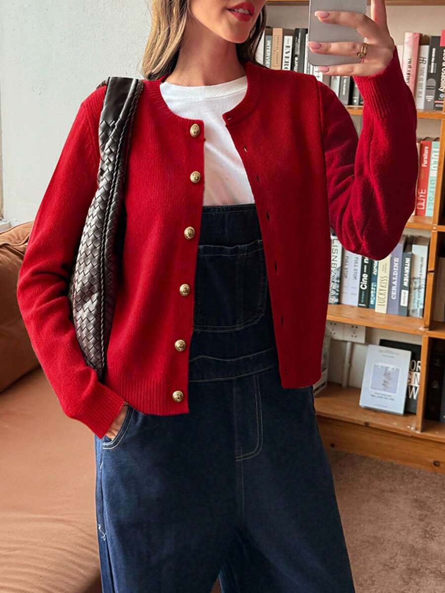 FOR BEAUTY Autumn And Winter New Women's Round Neck Small Shell Twisted ...