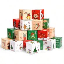 DIY Advent Calendar Boxes To Fill 24 Empty Boxes Christmas Countdown ...