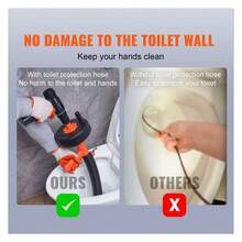 Plumbing Snake 25Ft Drain Auger, Auto Feed Drain Clog Remover With ...