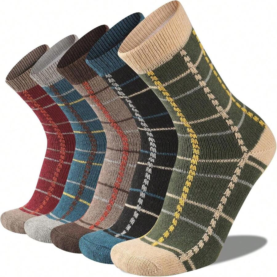Heatuff Calcetines de lana cálidos para hombre, térmicos, gruesos, para ...