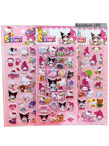 Cartoon Bubble Stickers 3d Mini Three-Dimensional Stickers Small Animal ...