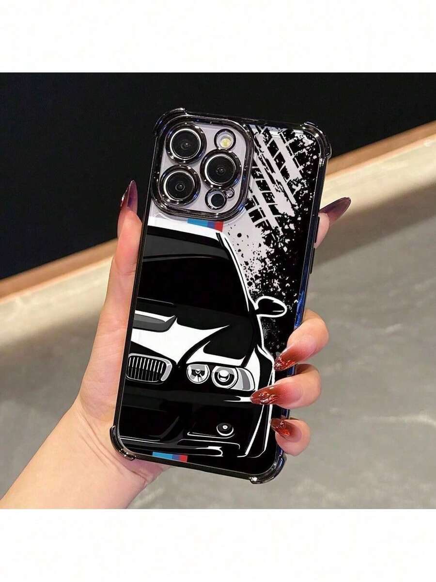 Stylish And Cool Black And White Car Graffiti Design Phone Case ...