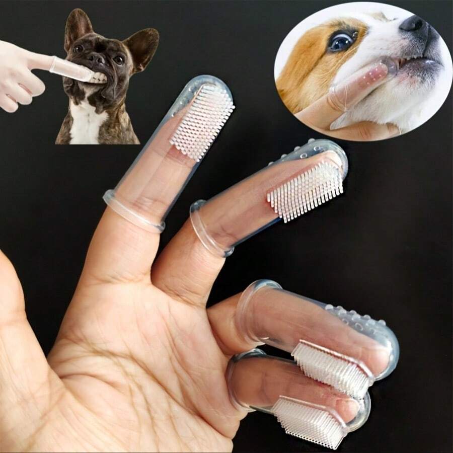 Kit de cuidado dental para mascotas de 5 piezas, juego completo de ...