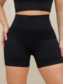 Plain Ribbed Gym Shorts In Polyamide Fabric (Model Has Size) | Moda de ...