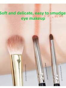 Set di 4 pennelli per trucco di ombretti e eyeliner, per sfumatura ...