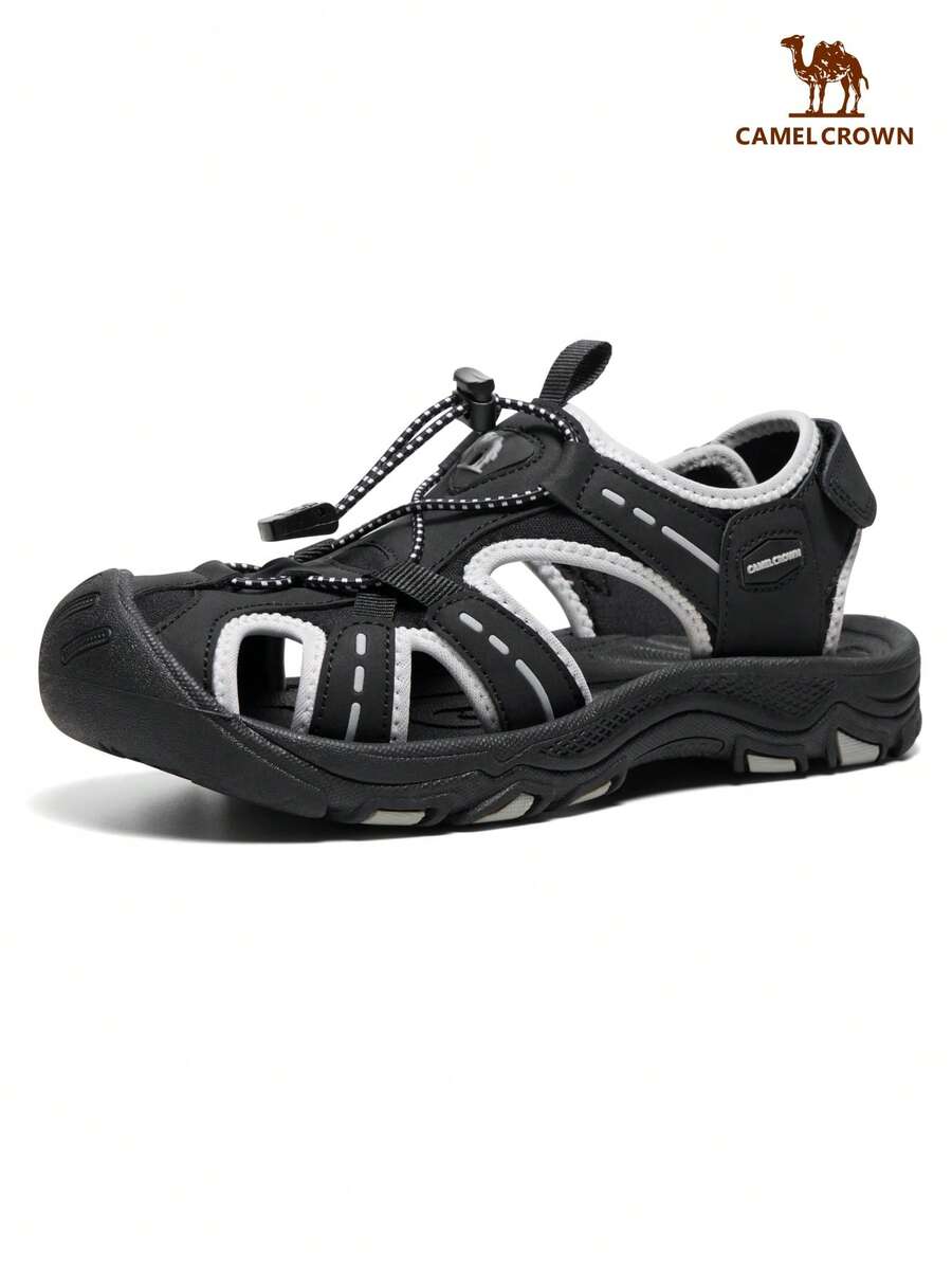 CAMEL CROWN Wasserdichte Wandersandalen für Damen mit geschlossener ...