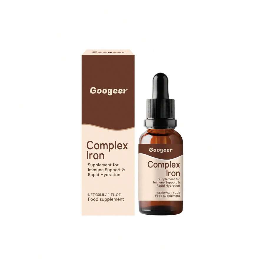 Googeer 30ml Complex Iron Supplement Drops Oral Immune Energy Support ...