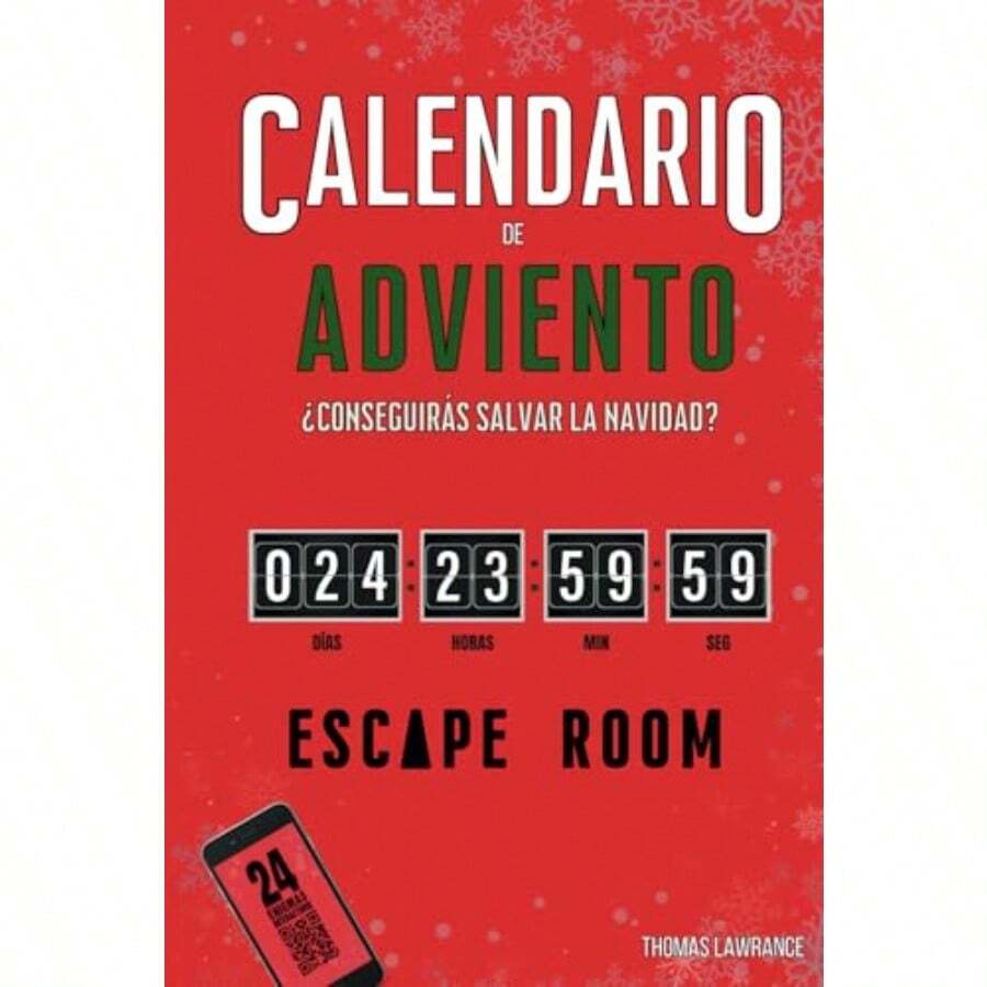 Calendario de Adviento Escape Room Book: ¿Conseguirás acabar el libro y ...