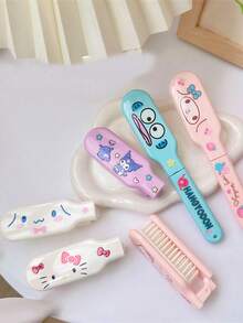 1 pezzo Pettine portatile carino di Kuromi di Sanrio, pettine per ...