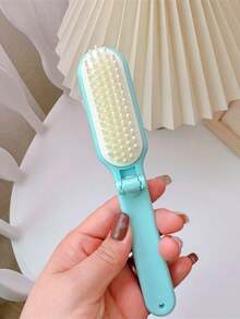 1 pieza Peine portátil lindo de Kuromi de Sanrio, peine de masaje mini ...