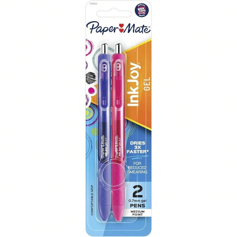 Paper Mate Inkjoy Gel Pens, Fine Point, 10-Pack, Black (1951711) | Moda ...