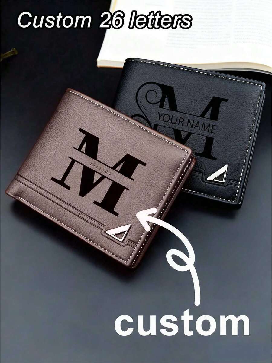Customizable Men's Wallets, Customizable With Initials And Names ...
