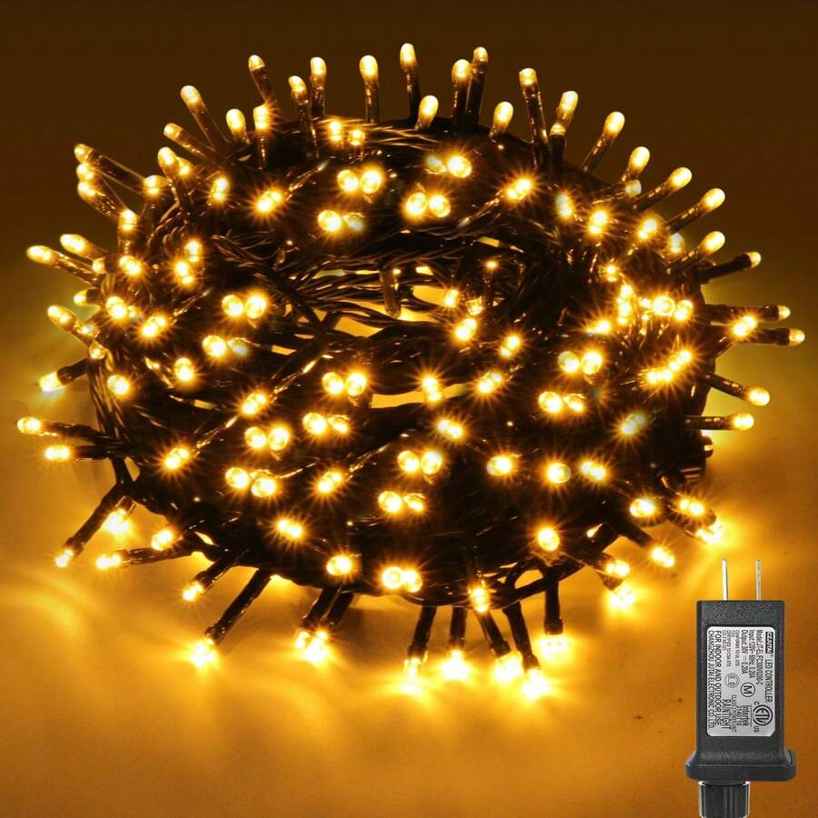 Christmas Tree Lights, Optional (100/200/300/400/500/800 LED) Christmas ...