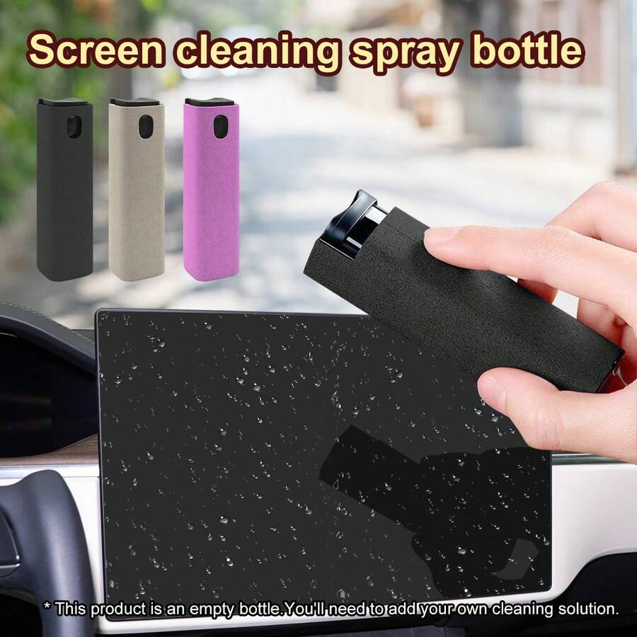 Mini Screen Cleaning Spray Bottle, Car Screen Cleaner, Removes ...