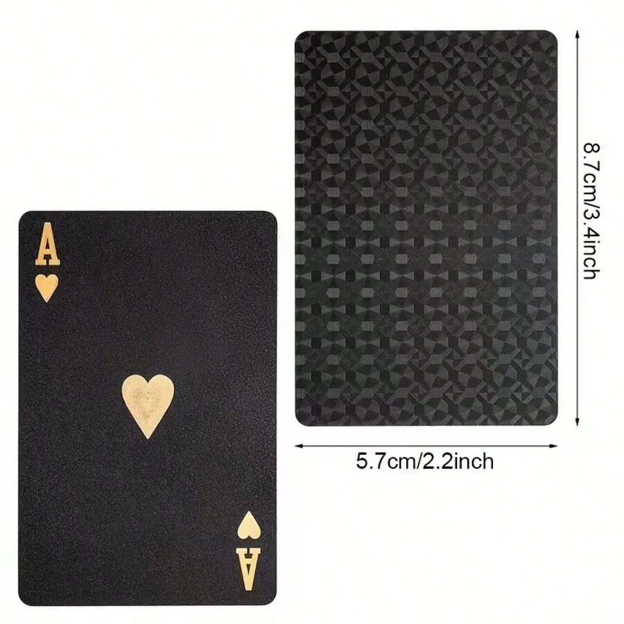 1 Baraja de Cartas Negras | Moda de Mujer | SHEIN México