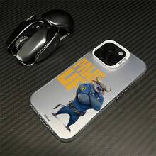 Disney Zootopia Chief Bogo Phone Case, "PAWS UP" Slogan With Stern ...