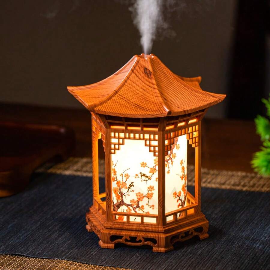 Chinese Pavilion Shaped Ultrasonic Humidifier - USB Powered Air ...