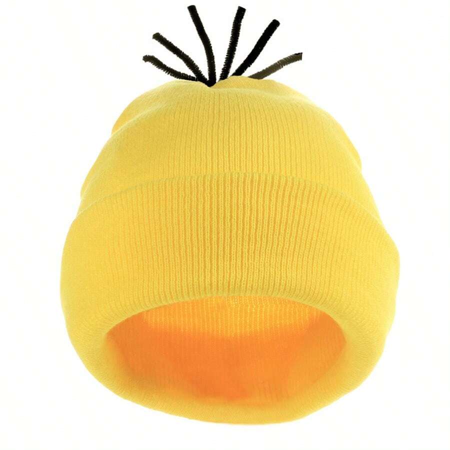 Despicable Me Yellow Hat Knit Cap Halloween Costume Embroidered ...