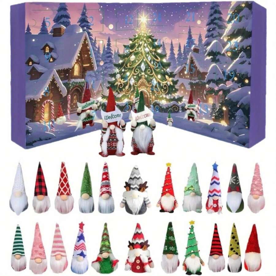 24-Day 2025 Dwarf Christmas Advent Calendar | SHEIN EUQS