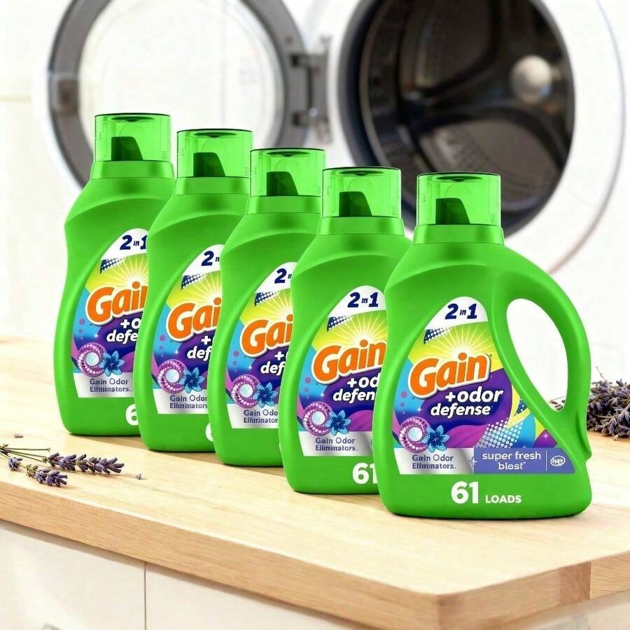 Gain Moonlight Breeze Laundry Detergent – 46 Fl Oz (32 Loads), Long ...