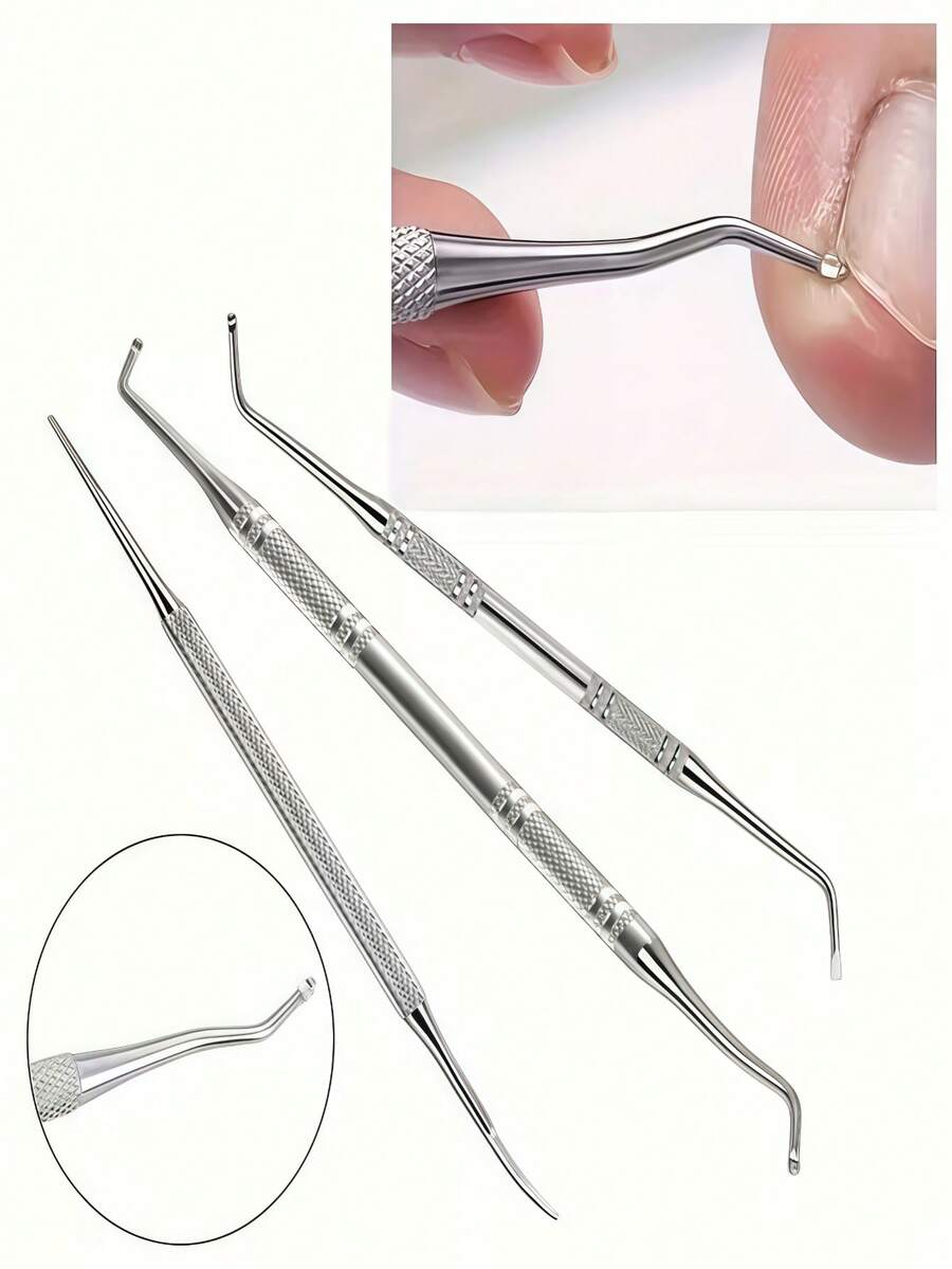 3 Stücke Edelstahl Eingewachsene Zehennagel Werkzeug Set ...