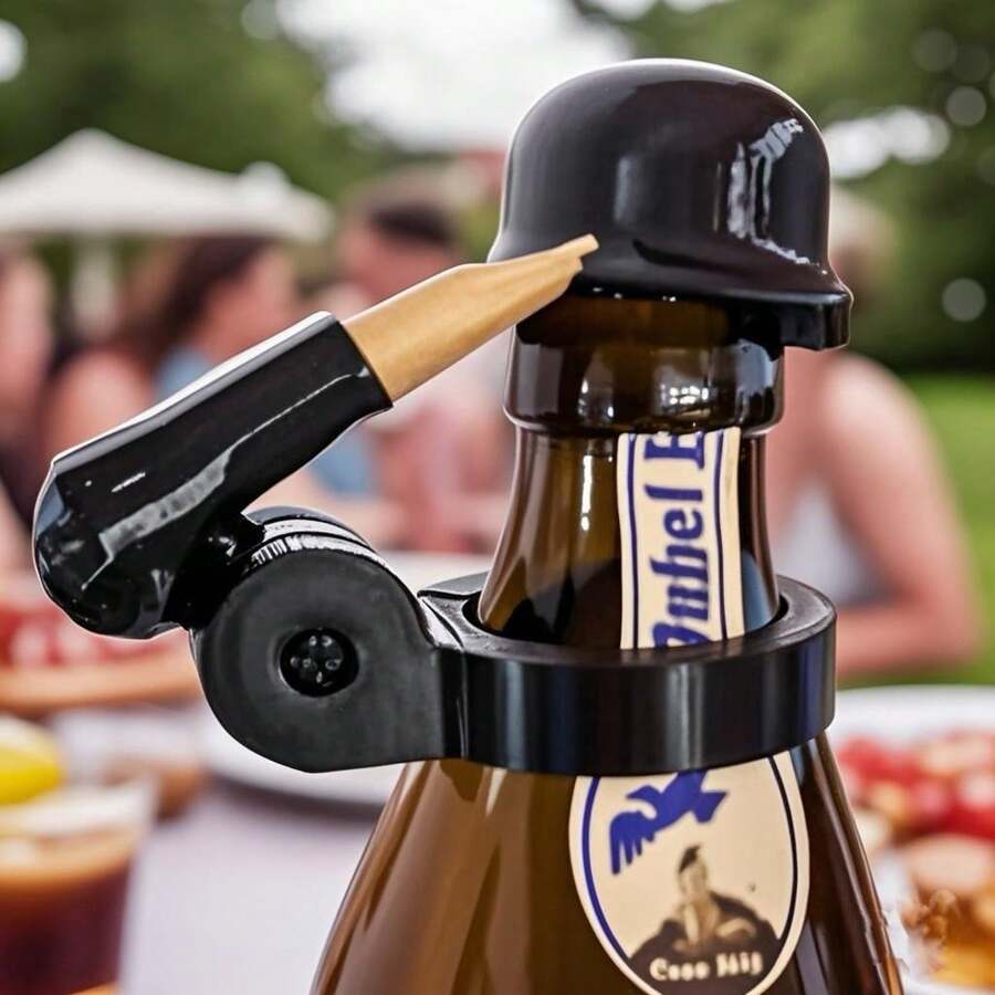 Cross-Border New Soldier Salute Beer Bottle Helmet Soldier Salute Beer ...