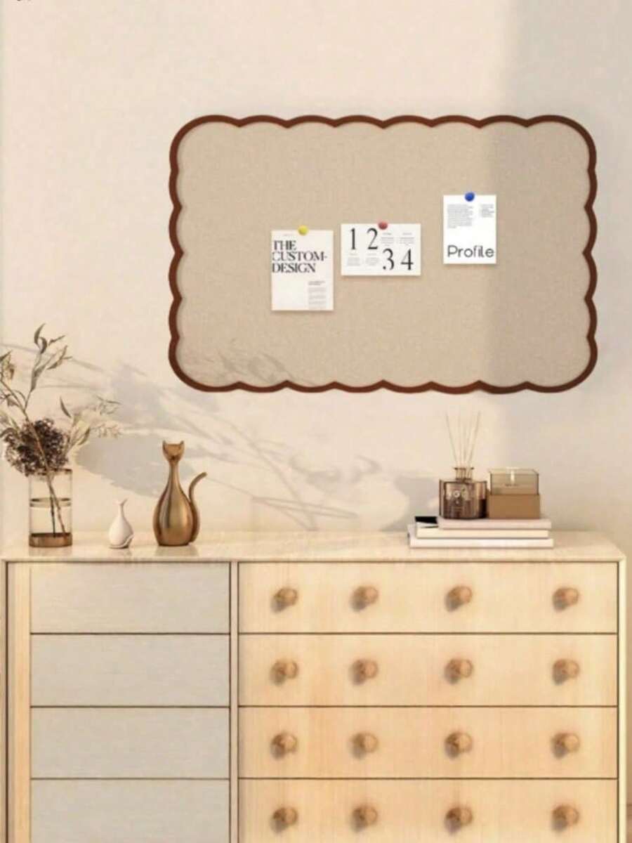 1pc Self-Adhesive Memphis Style Bulletin Board, Can Hold Photos, Notes ...