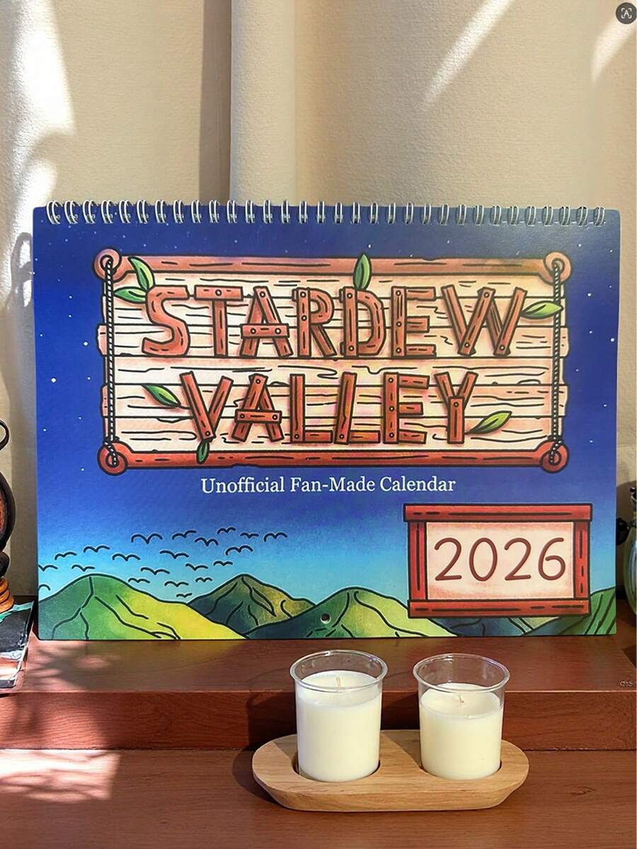 Stardew Valley 2026 Calendar - Fan-Made Unofficial Monthly Calendar ...