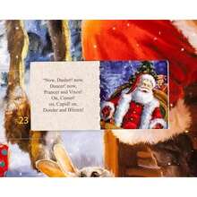 Santa's Forest Advent Calendar (Christmas Countdown Calendar) With Twas ...