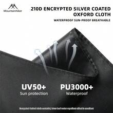 Dome Shelter 410 410 230cm, 5–8 Person Camping Canopy, UPF50 ...