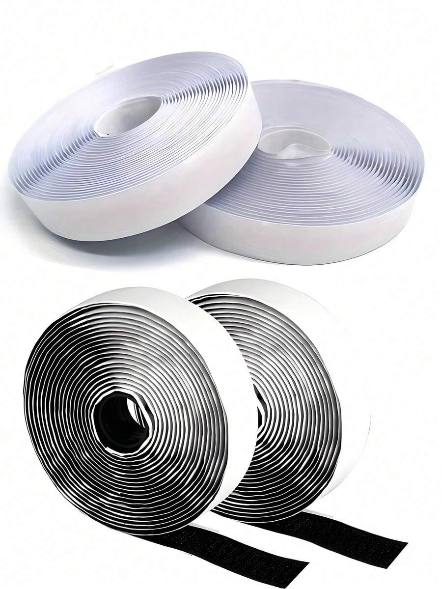 5/10M Adhesive Hook & Loop Strips, Letter Stickers Hook And Loop Rolls ...