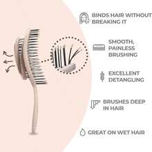 Ninabella Detangle Hair Brush For Women & Men - Does Not Pull ...