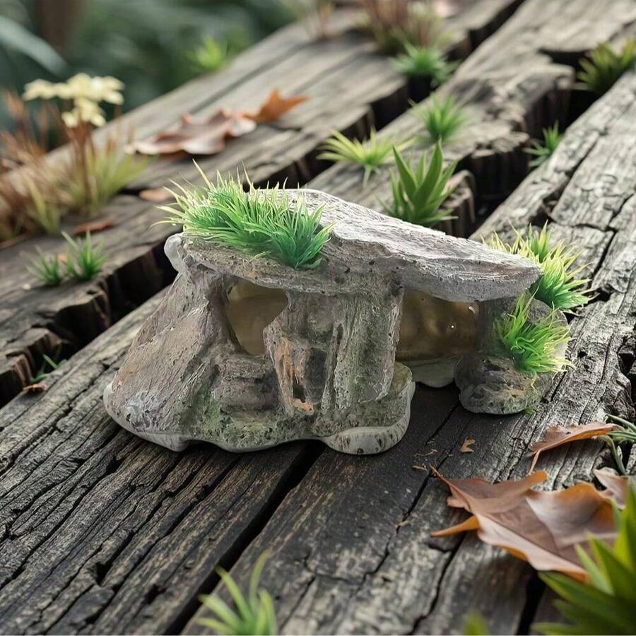 Reptile Basking Platform, Resin Decor For Turtle, Spider, Hamster ...