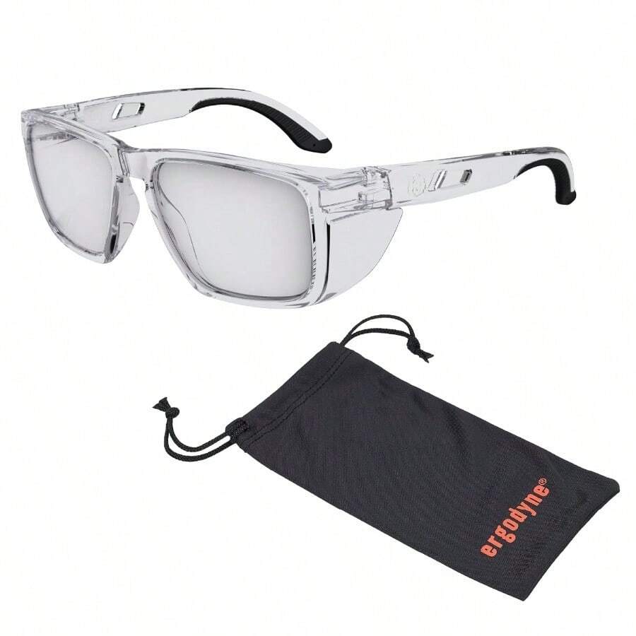 HAWTSkullerz SIXTEN Safety Glasses With Side Shields Anti Fog + Anti ...