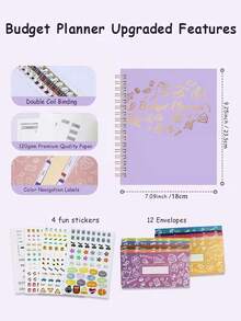 Personalized Large Budget Planner, Customized 2026-2027 Financial ...