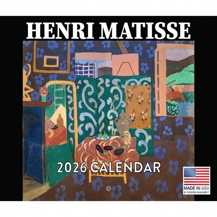 Henri Matisse Calendar 2026 Wall | SHEIN Brasil