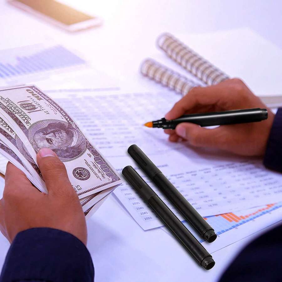 Portable Water-Based Money Detector Pen, Mini Portable Money Detector ...