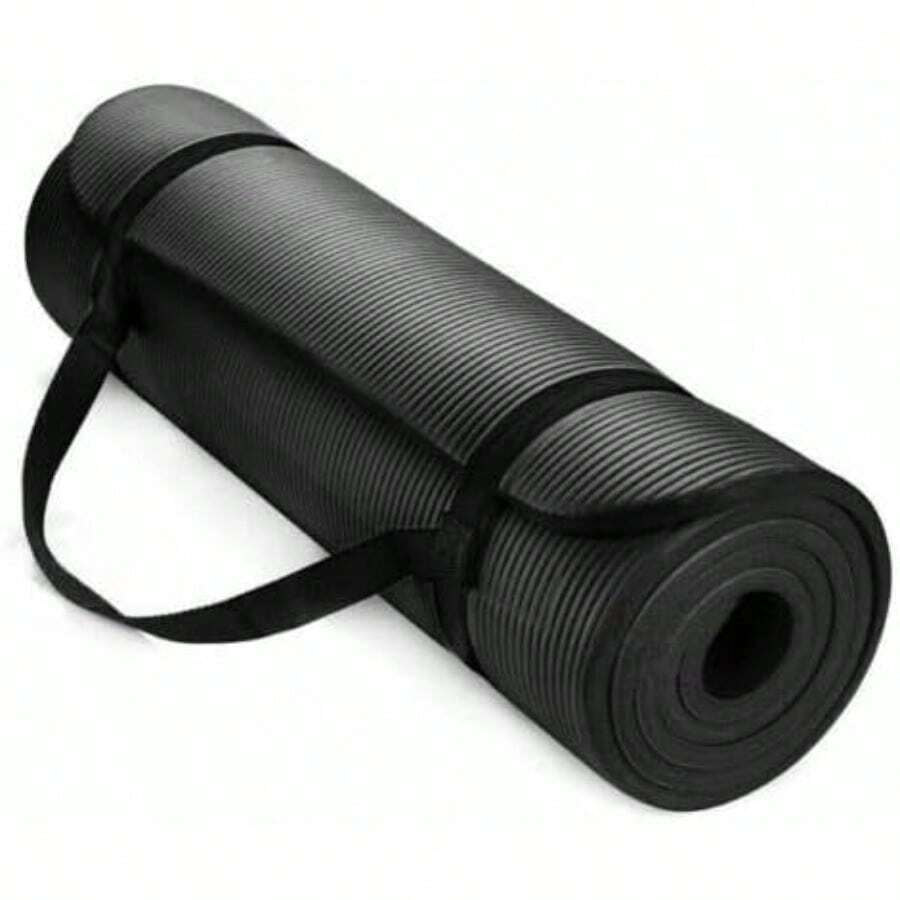 NonSlip Yoga Mat 10 15 20MM Thick NBR Foam Exercise Pad Durable Pilates ...