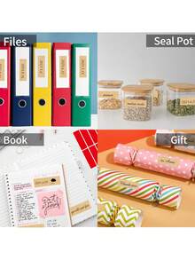 10 Blatt rechteckige Gewürzetiketten, selbstklebende Gewürzglas ...