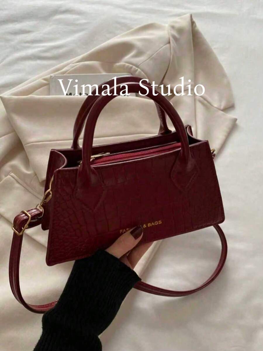 Bolso de mano de mujer de moda 2025, bolso cruzado casual de oficina ...