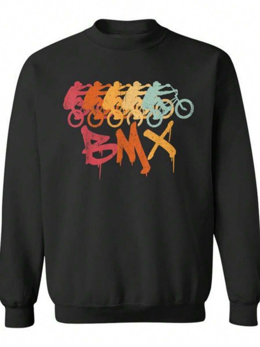 Bmx Cadeau Pilote Bmxintage Sweater E - Cadeauxyz (2) | SHEIN UK