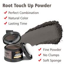 Goiple 0.18oz/5g Hairline Powder Dark Brown Waterproof & Sweat ...