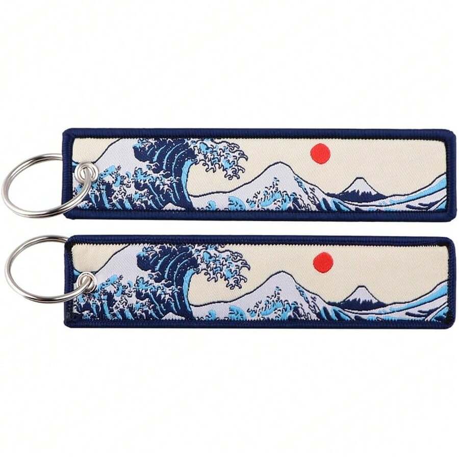 Mamarmot - Juego de 2 llaveros japoneses para mochilas, llaveros ...