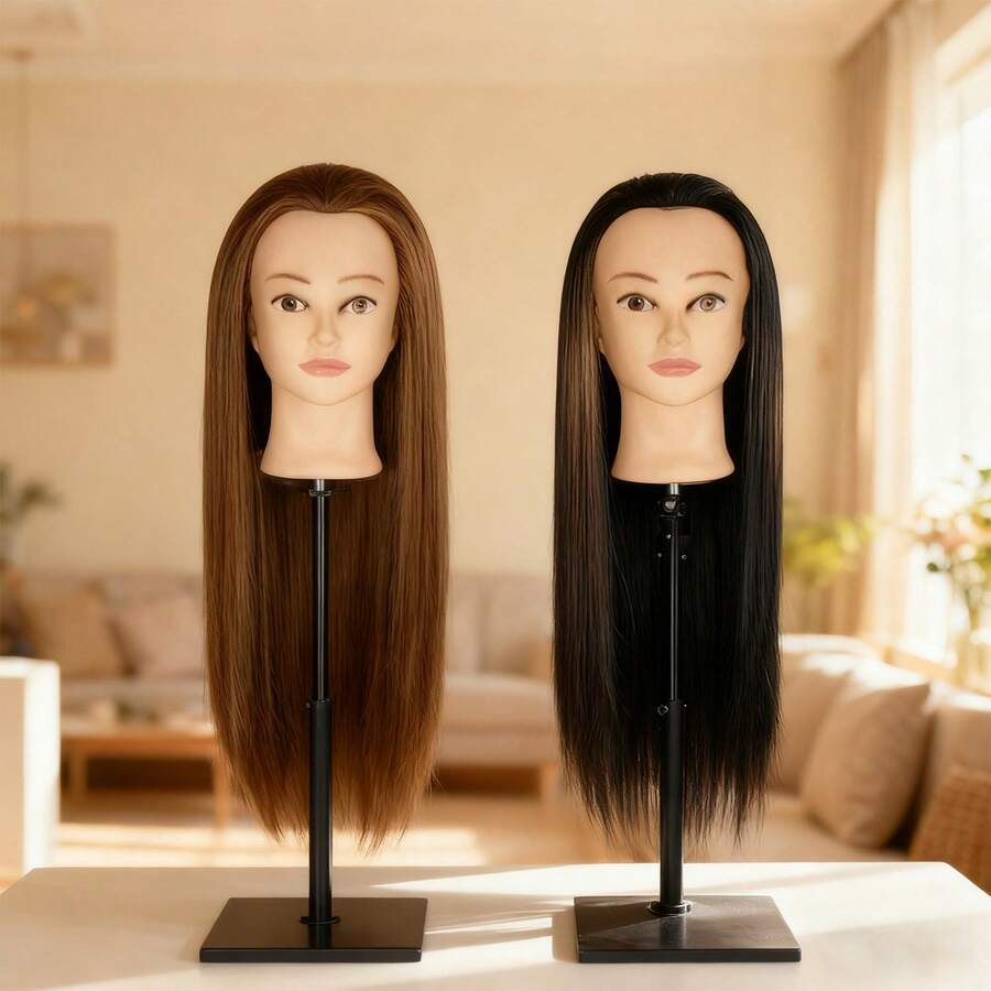 Professional Wig Model With Desktop Clamp, Convenient For Styling And ...