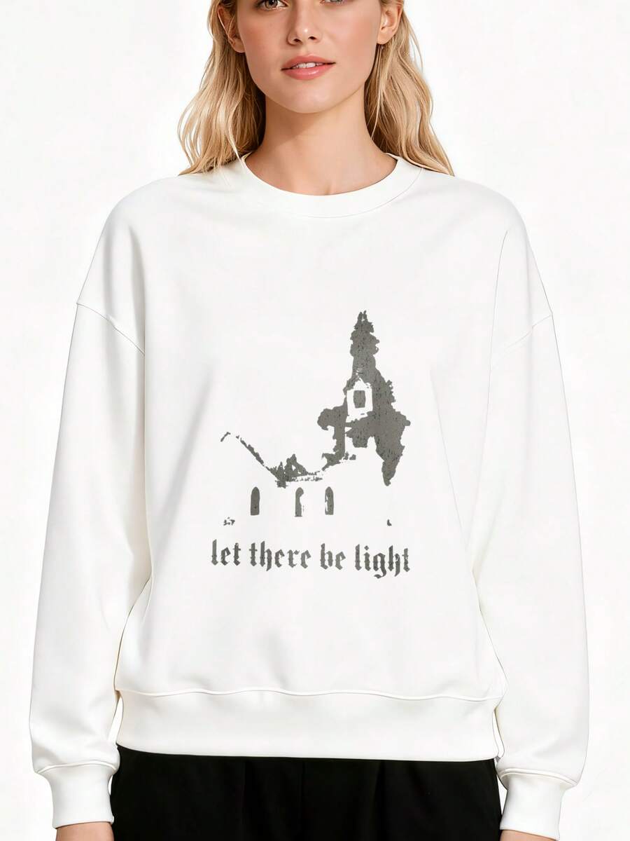 Occult Devil Satan Burning Church Death Antichrist Baphomet Long Sleeve ...